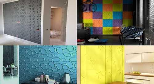 3D панели для стен из бамбука, остатки