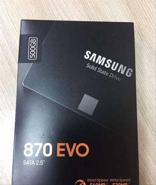 Ssd samsung 870 evo 500gb