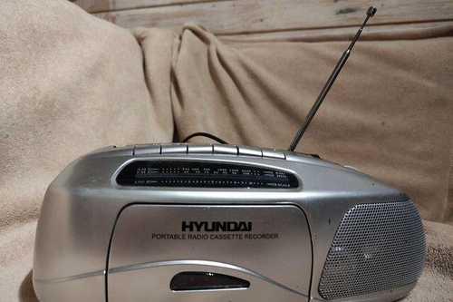 Аудио магнитофон кассетный Hyundai