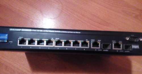 Коммутатор Cisco SRW208MP