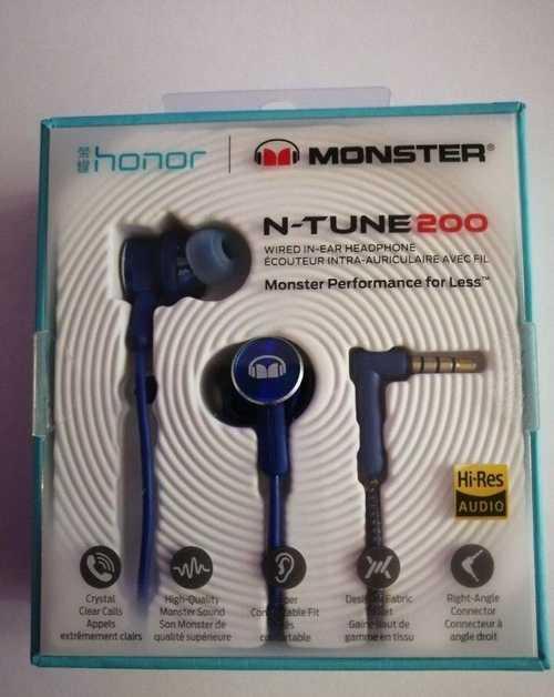 Наушники honor monster n-tune 200