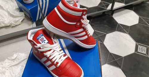 Кроссовки adidas top ten high red