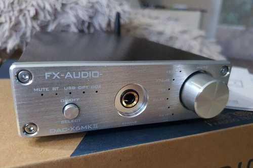 Цап-усилитель для наушников FX-Audio DAC-X6 mkII 2