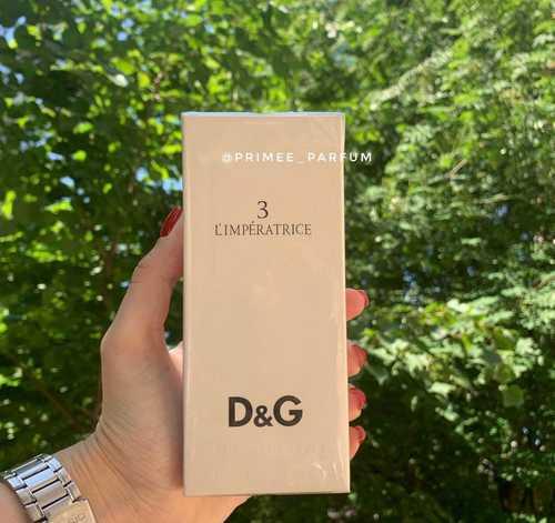 Духи D&G 3 L’Imperatrice, 100ml