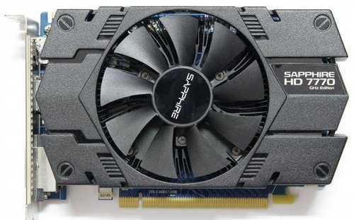 Видеокарта amd Sapphire hd7770 1GB