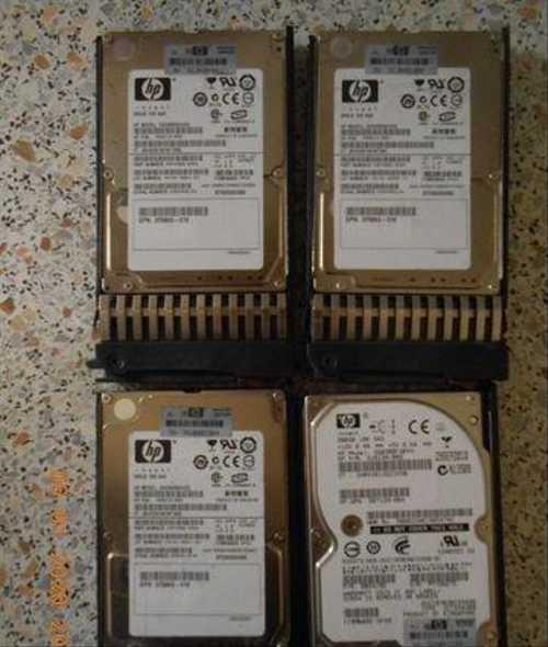 Жёсткий диск HP 2.5" SAS 300 gb