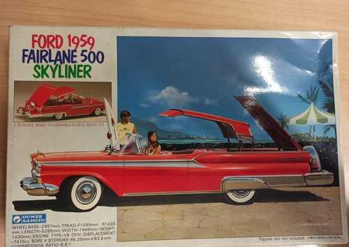 Сборная модель ford 1959 fairlane 500