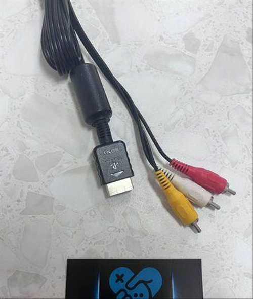 AV кабель Playstation 2 RCA Тюльпаны PS2 PS3 PS