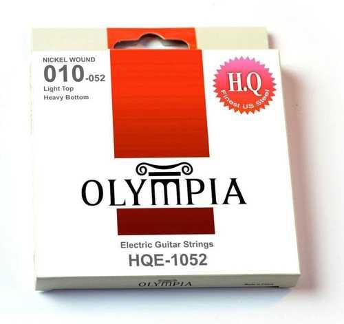 Olympia HQE1052 10-52 Струны для электрогитары Nic