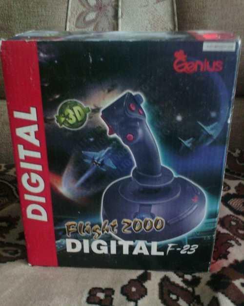 Игровой джойстик genius flight 2000 f-23 joystick