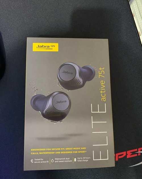 Наушники Jabra Elite 75t