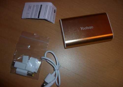 Внешний аккумулятор для планшета Yoobao s3 новый