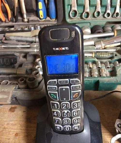 Телефон беспроводной dect teXet TX-D7505A