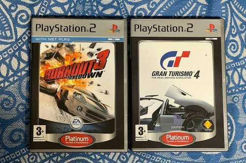 Burnout 3: Takedown и Gran Turismo 4 лицензия(PS2)