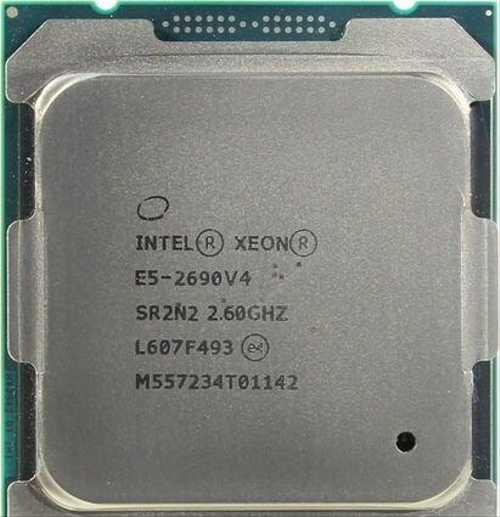 Intel Xeon E5-2690V4 / 14 ядер / 2.60 GHz / SR2N2