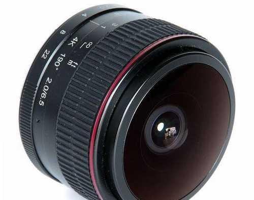 Объектив Meike 6.5mm f2.0 Ultra Wide Fisheye для F