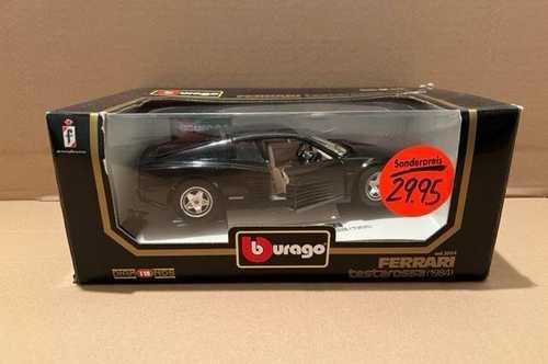 Ferrari Testarossa 1/18 Новая Bburago