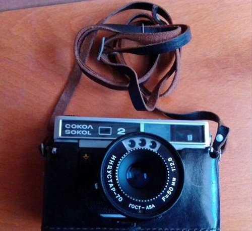 Фотоаппарат СССР Сокол 2 Ломо отличное состояние