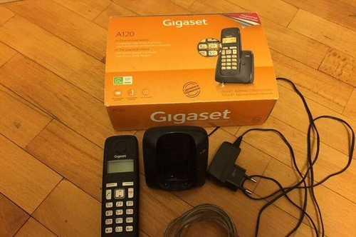 Радиотелефоны Gigaset A120 и Panasonic KX-TGA107ru