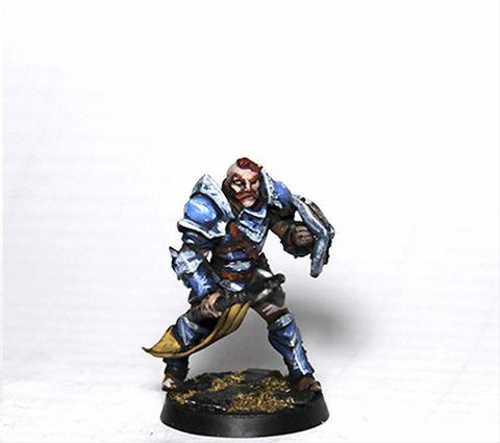 Миниатюра "Боец гильдии" для настольных игр