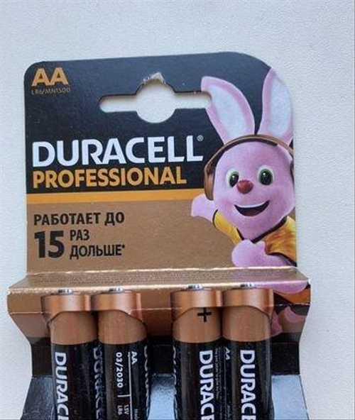 Батарейки duracell professional