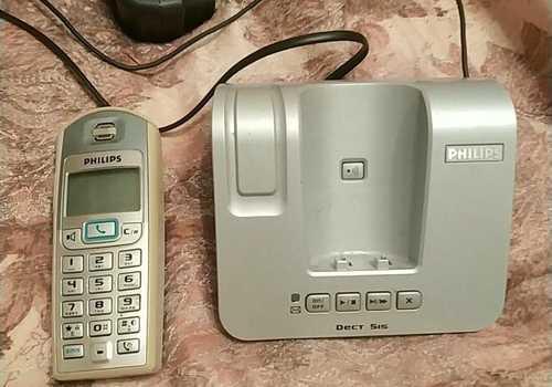 Телефон с автоответчиком Philips dect 515