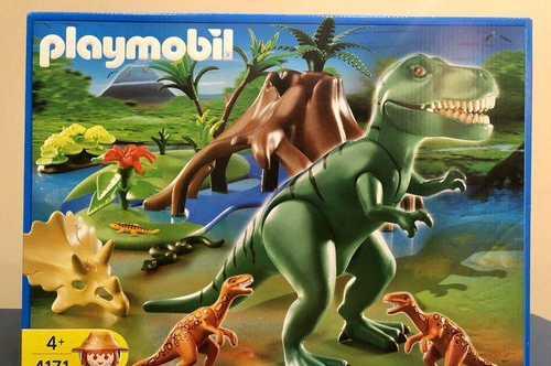 Playmobil 4171 Зелёный Ти-Рекс Динозавры