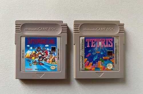 Nintendo Gameboy Super Mario Land Tetris