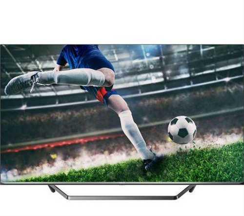Телевизор Hisense 55U7QF 55" (2020), серый/черный