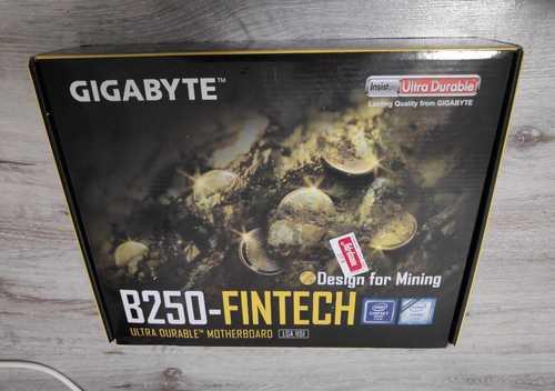 Материнская плата Gigabyte B250 fintech