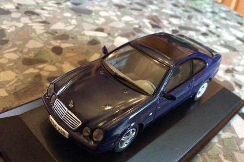 Масштабная модель 1:43 mercedes benz CLK 230 herpa