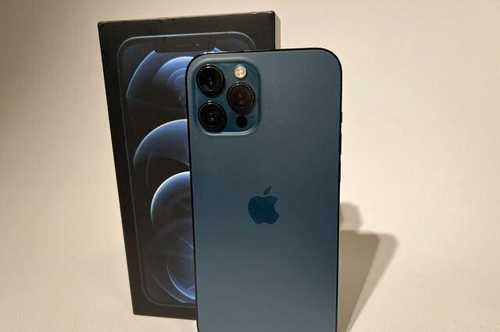 Идеальный iPhone 12 Pro Max Ocean Blue чек гарант