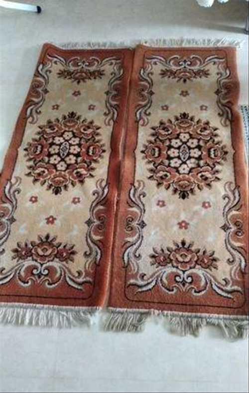 2 ковровые накидки для кресел или на пол