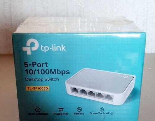 Tp-link 5-port 10/100 Mbps (5-ти портовый свич)
