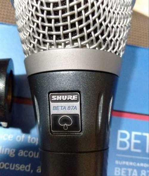Вокальный микрофон. Shure Вeta87a