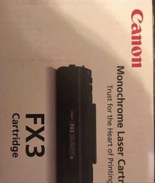 Картридж Canon FX3 (1557A003)