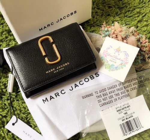 Кошелек двойной кожаный Marck Jacobs