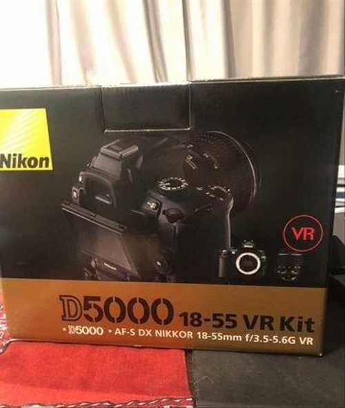 Зеркальный фотоаппарат Nikon d5000 18-55 VR kit