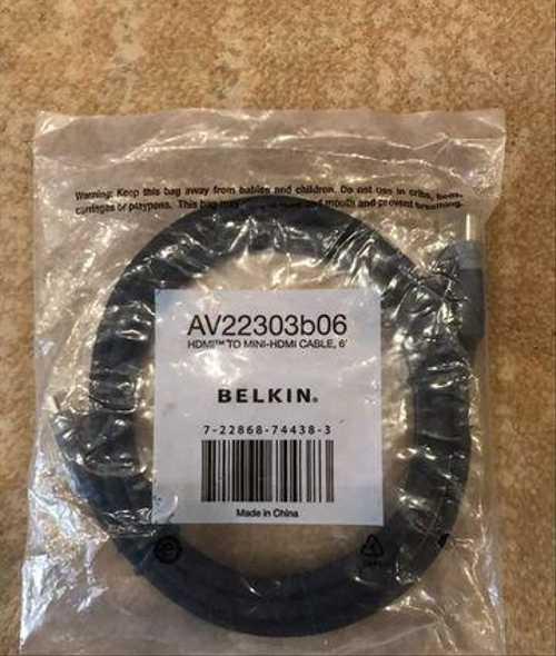 Кабель belkin hdmi to Mini-hdmi