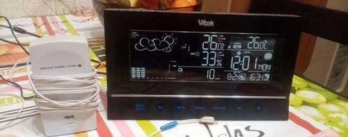 Часы-метеостанция Vitek VT-6400BK