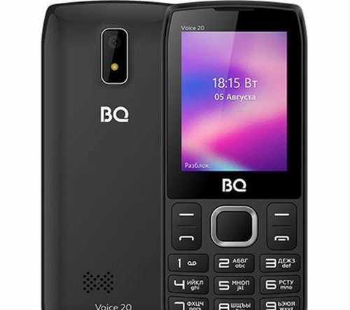 Телефон BQ BQ 2400L Voice 20 темно-серый