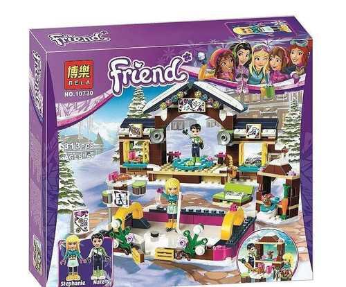 Лего bela Friends 10730 Горнолыжный курорт: каток