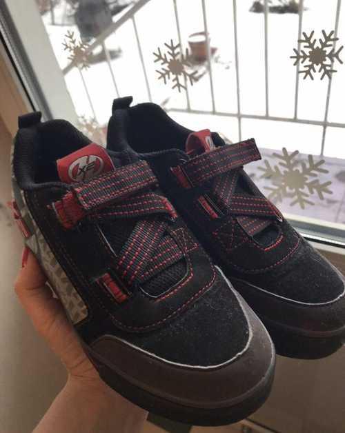 Heelys роликовые кроссовки 32 размер