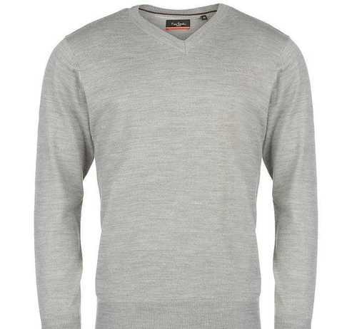 Новый фирменный джемпер Pierre Cardin (серый)