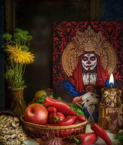 Santa muerte (Алтарное изображение, сувенир)