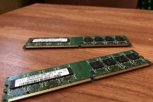 Оперативная память Hynix hymp512U64CP8-S5 1Gb DDR2