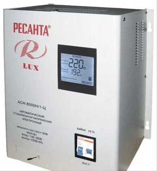 Стабилизатор напряжения Ресанта асн-12000Н/1-Ц Lux