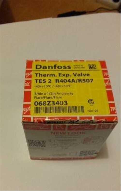 Вентиль term.exp. valve tes2 r404a danfoss для хол