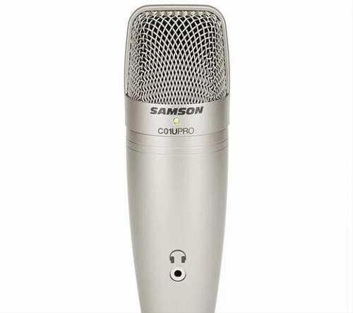 Конденсаторный USB микрофон Samson C01U Pro