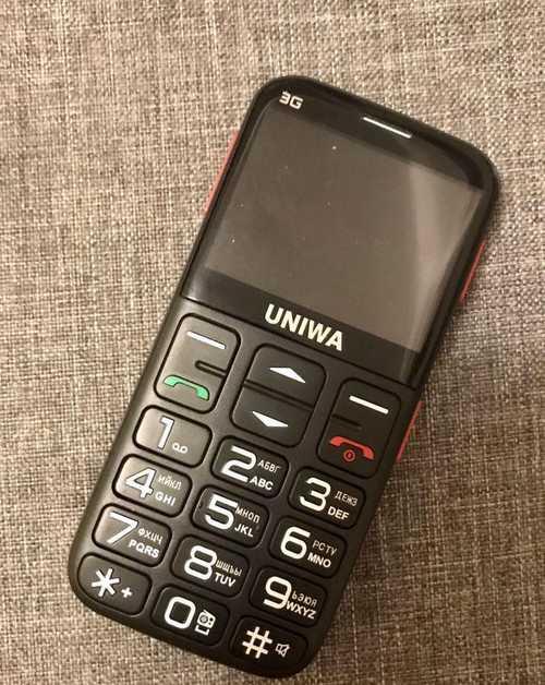 Телефон для пожилых Uniwa V808G